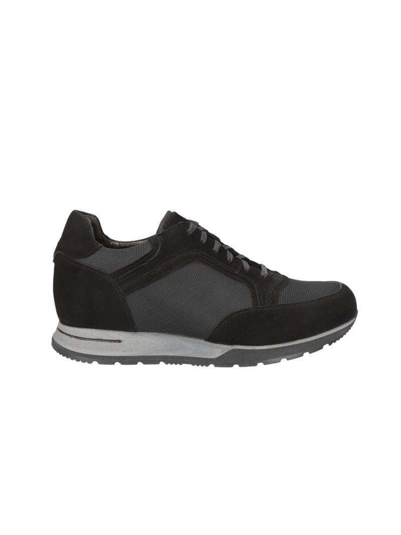 Black elevator sneakers Cyrus +7 cm, Conhpol Dynamic - Polish ...